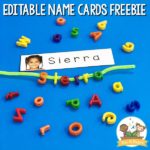 Editable Name Cards with Student Pictures - Pre-K Pages