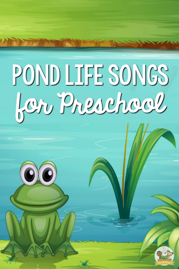 12 Best Pond Life Songs for Kids - Pre-K Pages