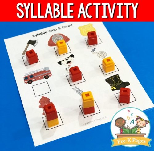 Fire Safety Theme for Preschool and Pre-K