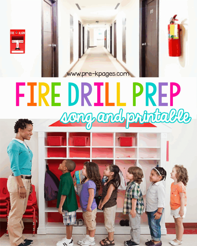 Fire Drill Practice for Preschoolers - Pre-K Pages