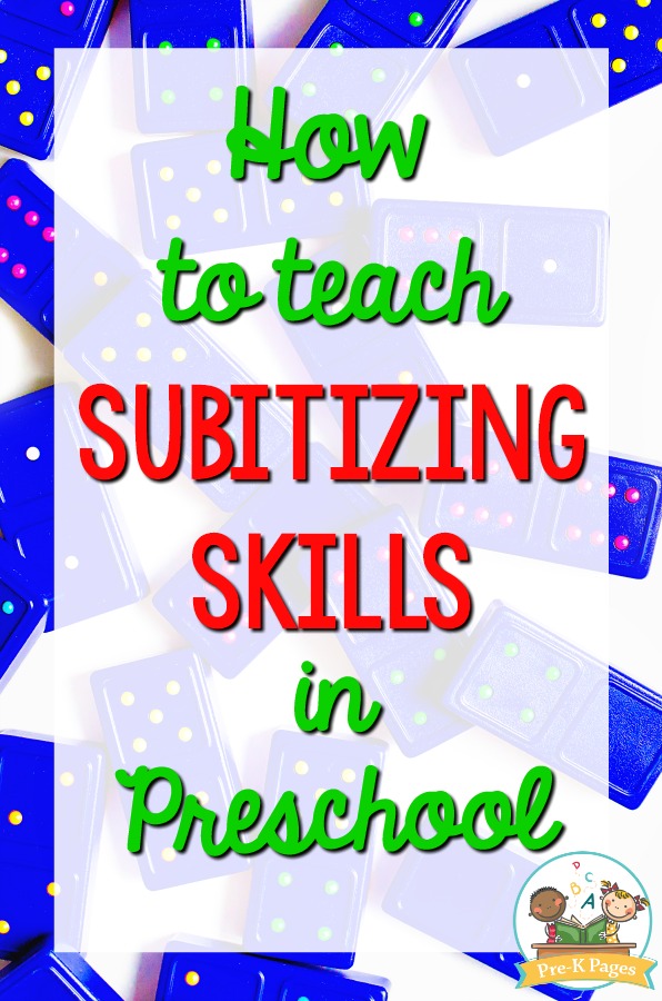 Subitizing Activities for Preschool and Kindergarten