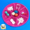 Dental Health Play Dough Tray - Pre-K Pages