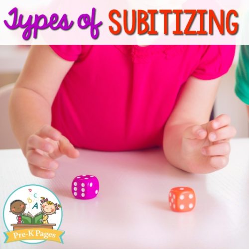 Subitizing Activities for Preschool and Kindergarten