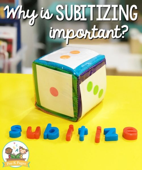 Subitizing Activities for Preschool and Kindergarten
