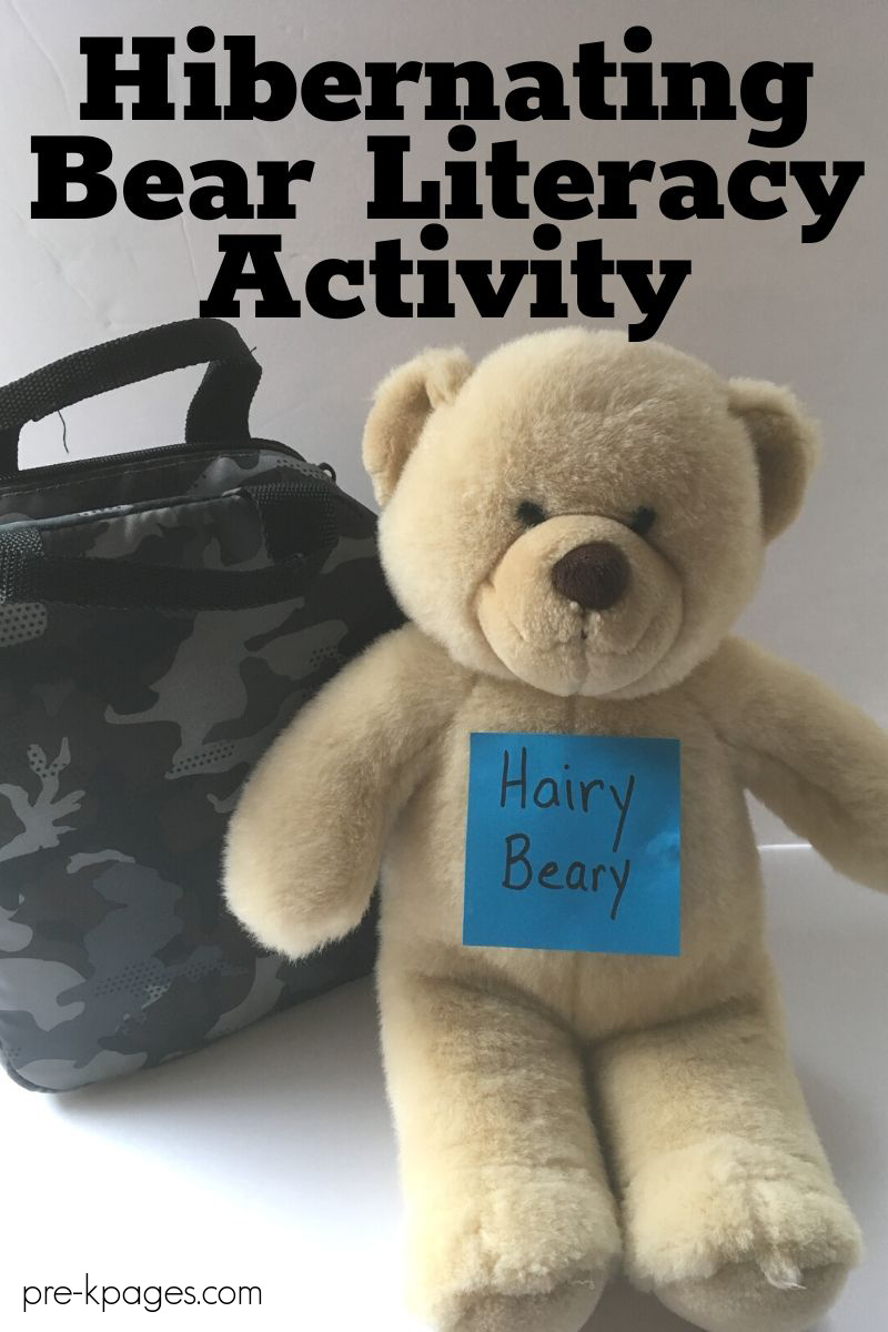 Preschool Bear Hibernation Project