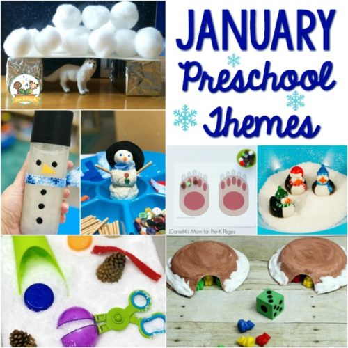 January Themes: Lesson Plans, Art Projects & Activities for Preschool