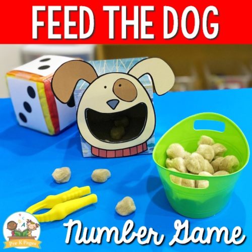Feed the Dog Counting Activity - Pre-K Pages