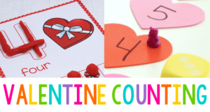 Valentine Counting Activities for Preschoolers - Pre-K Pages
