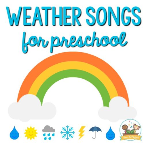 Weather Songs for Preschool Kids - Pre-K Pages