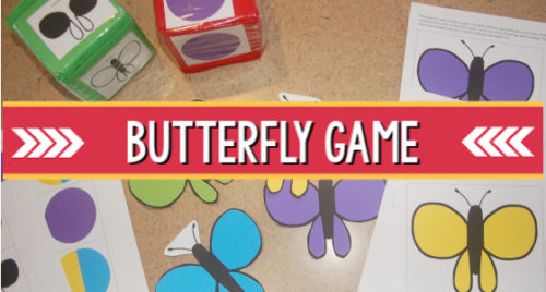 Butterfly Matching Game for Preschoolers - Pre-K Pages