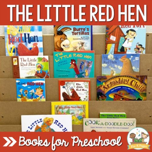 Best Little Red Hen Books for Preschool - Pre-K Pages
