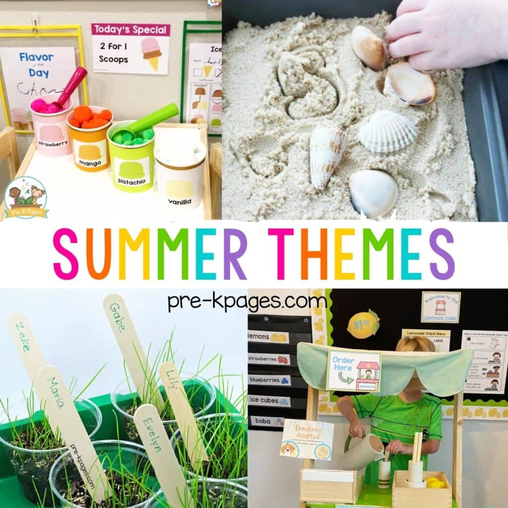 Summer Preschool Themes - Pre-K Pages