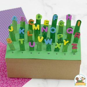 Letter Recognition Activity for Preschool: Alphabet Garden - Pre-K Pages
