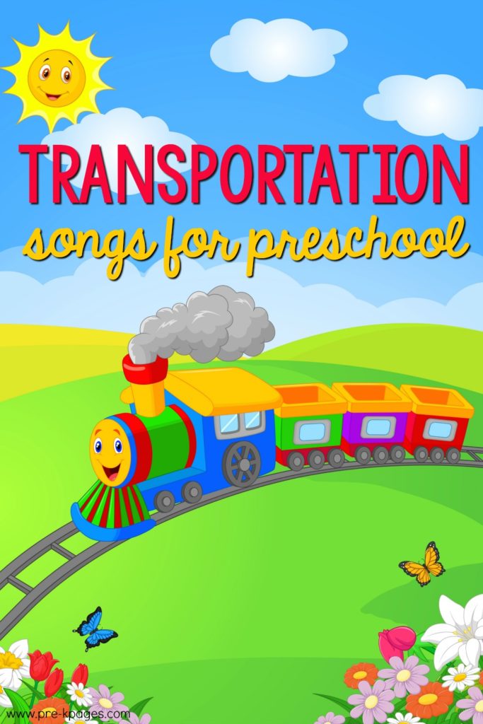 Transportation Songs for Kids - Pre-K Pages