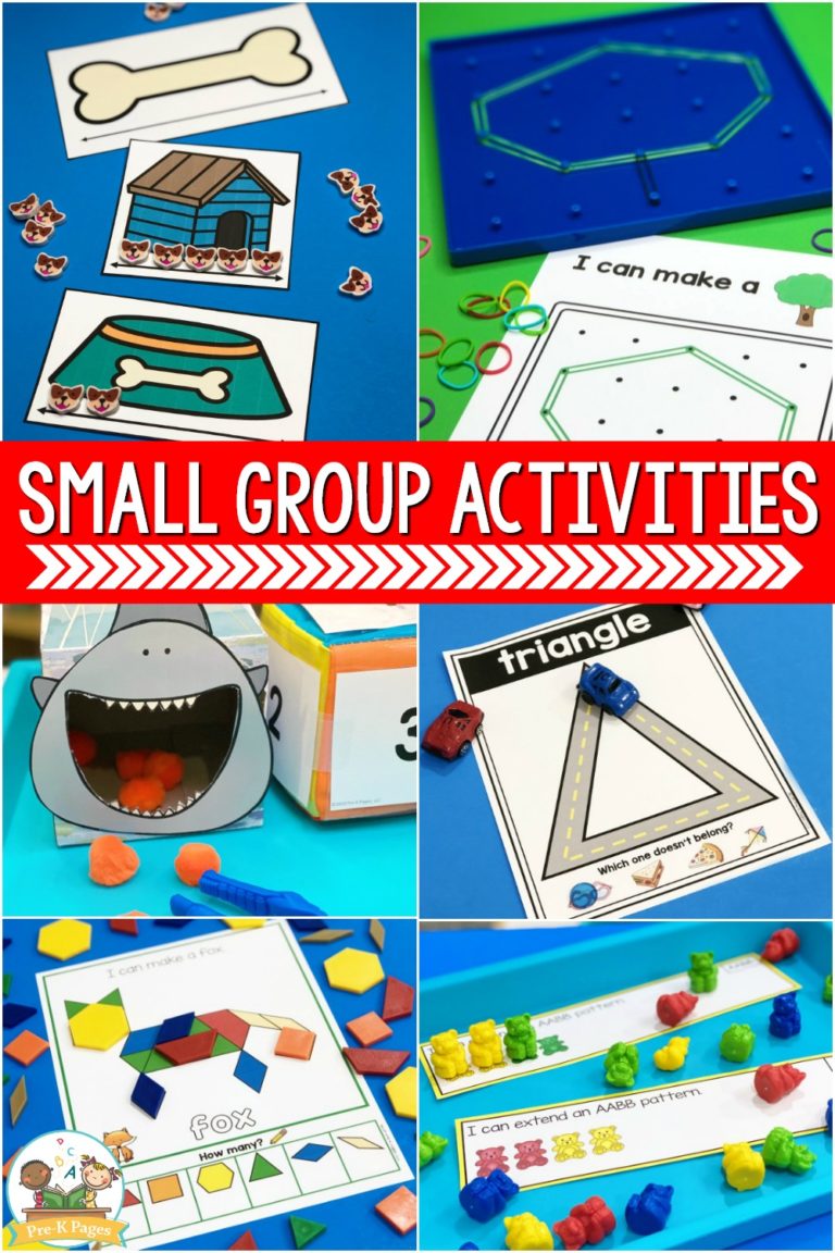 Small Group Activities for Preschool - Pre-K Pages