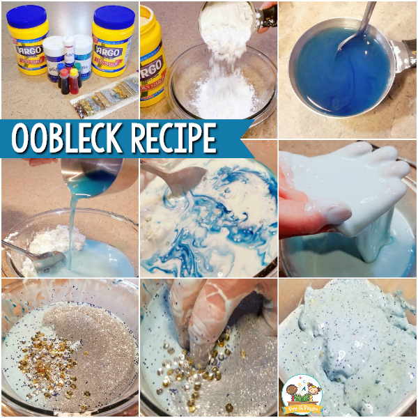 How to Make Oobleck: Recipe for Preschoolers and Pre-K - Pre-K Pages