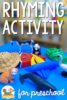 Rhyming Activity for Preschoolers and Kindergartners - Pre-K Pages