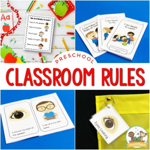 Preschool Classroom Rules and Expectations - Pre-K Pages