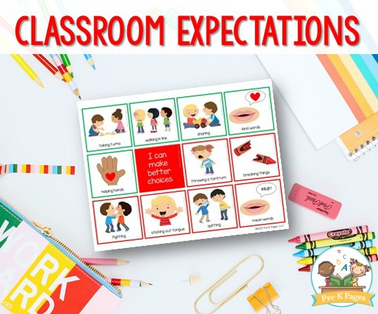 Preschool Classroom Rules and Expectations - Pre-K Pages