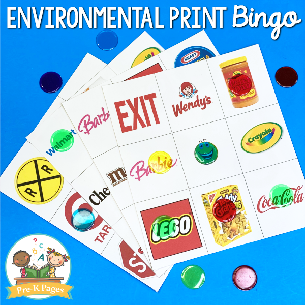 Environmental Print Ideas, Activities, Games and More!