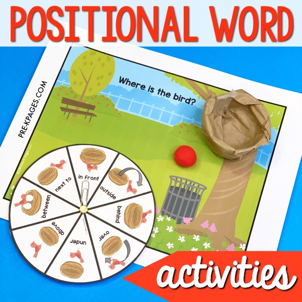 Positional Words Activities For Preschoolers Pre K Pages Positional Words Activities For Preschoolers Pre K Pages