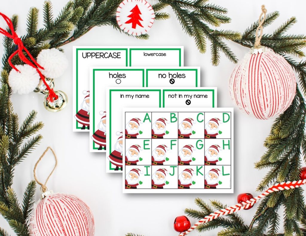 Christmas Theme Activities for Preschool and Pre-K