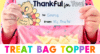 Printable Thanksgiving Treat Bag Topper and Gift Ideas - Pre-K Pages