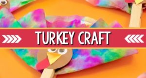 Easy Thanksgiving Crafts for Kids: Coffee Filter Turkey - Pre-K Pages