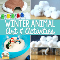 Winter Animals Art Ideas and Activities - Pre-K Pages