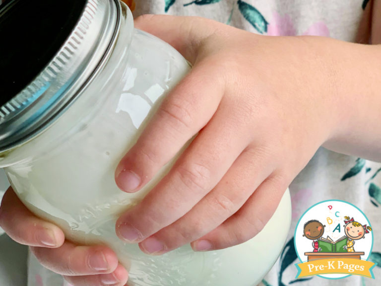 How to Make Butter with Preschool Kids - Pre-K Pages