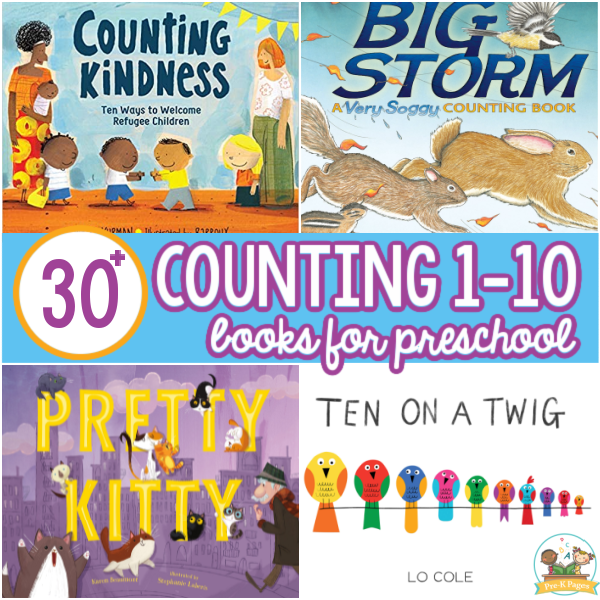 Best Counting Books for Preschool - Pre-K Pages