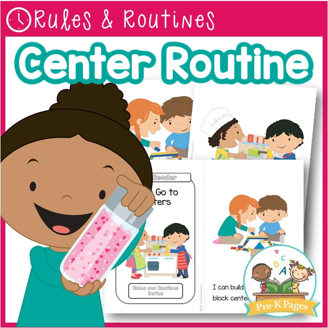Editable Daily Schedule for Preschool