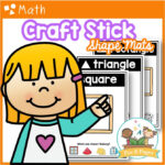 Popsicle Stick Number Mats - Pre-K Pages