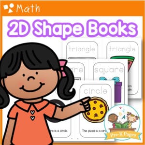 2D Shapes Books - Pre-K Pages