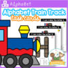 Alphabet Train Track Task Cards - Pre-K Pages