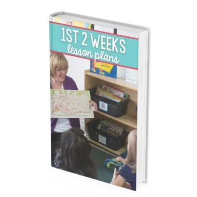 First 10 Days of School Lesson Plans Freebie - Pre-K Pages