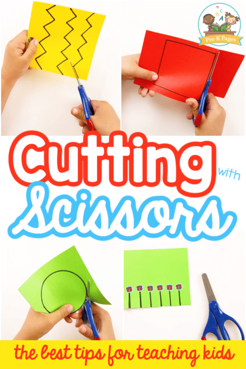 Cutting with Scissors: The Best Tips for Teaching Kids - Pre-K Pages