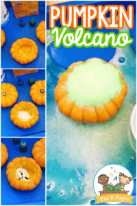 Pumpkin Volcano Science Experiment - Pre-K Pages