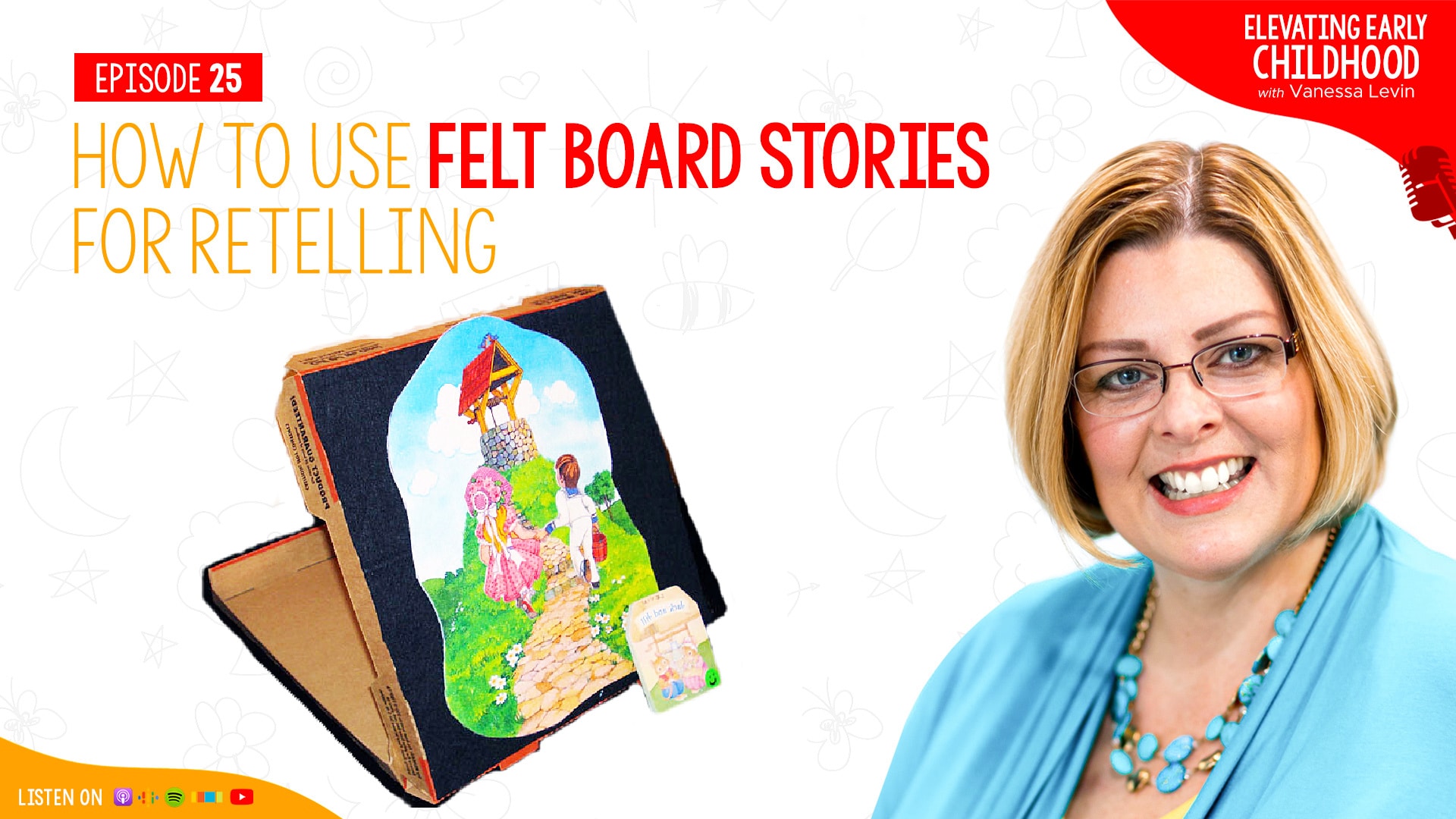 Ep #25: How to Use Flannel Board Stories for Retelling - Pre-K Pages