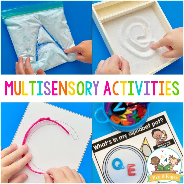 Teaching the Alphabet: 31 Multi-Sensory Activities - Pre-K Pages
