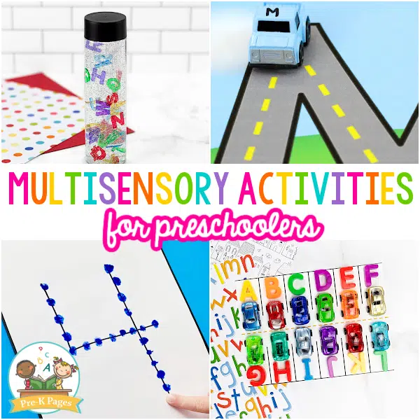 Teaching the Alphabet: 31 Multi-Sensory Activities - Pre-K Pages