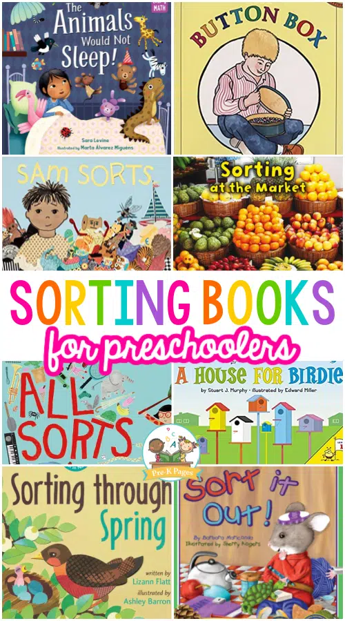 Sorting Books to Teach Preschool Math Concepts - Pre-K Pages