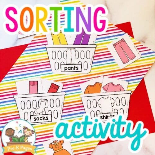 Sorting and Graphing Activities for Preschool and Pre-K - Pre-K Pages