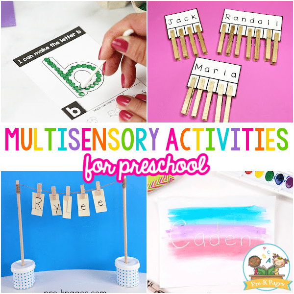 Teaching the Alphabet: 31 Multi-Sensory Activities - Pre-K Pages