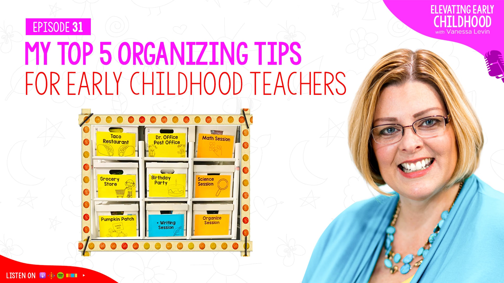 My Top 5 Organization Tips for Your Preschool Classroom