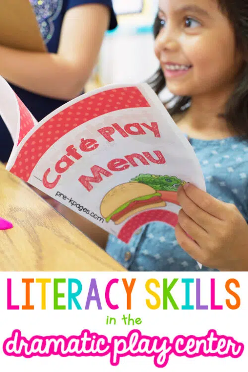 Dramatic Play Center in Preschool Pre-K and Kindergarten