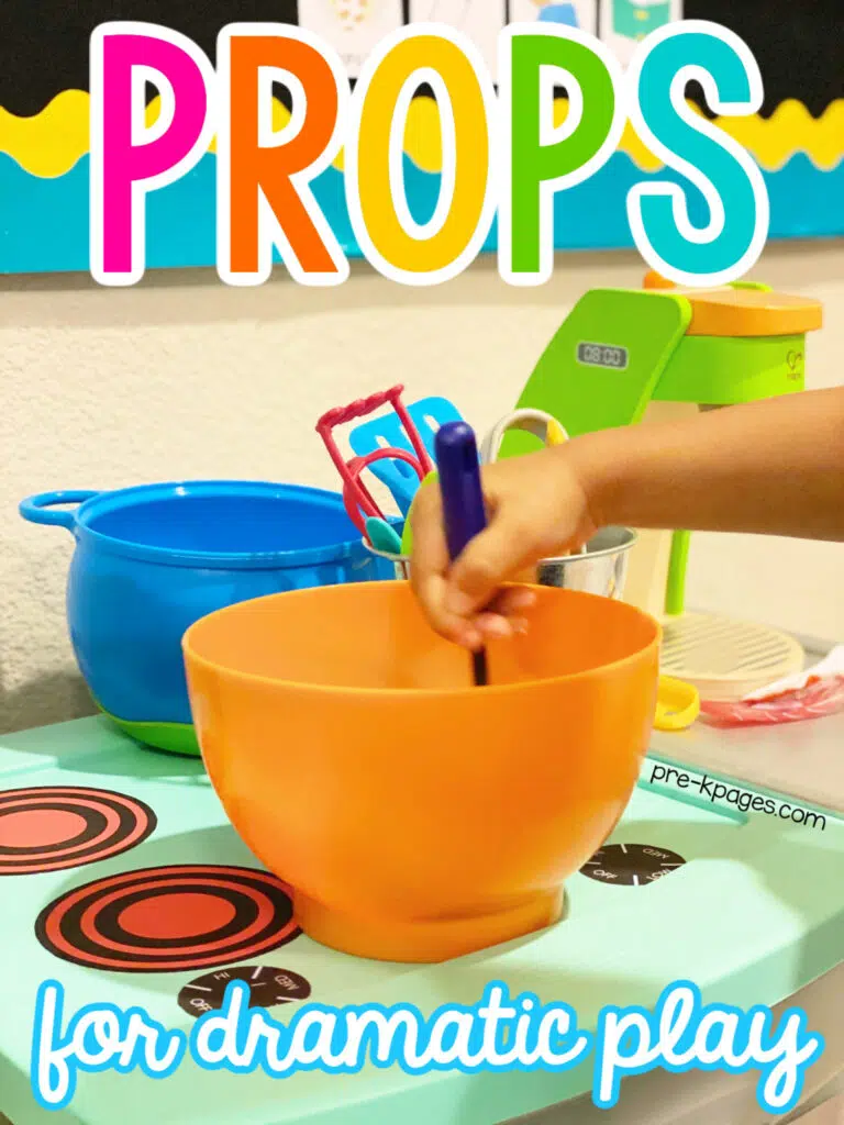 Dramatic Play Center in Preschool Pre-K and Kindergarten