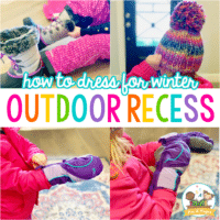 Dressing for Winter Weather Sequence - Pre-K Pages