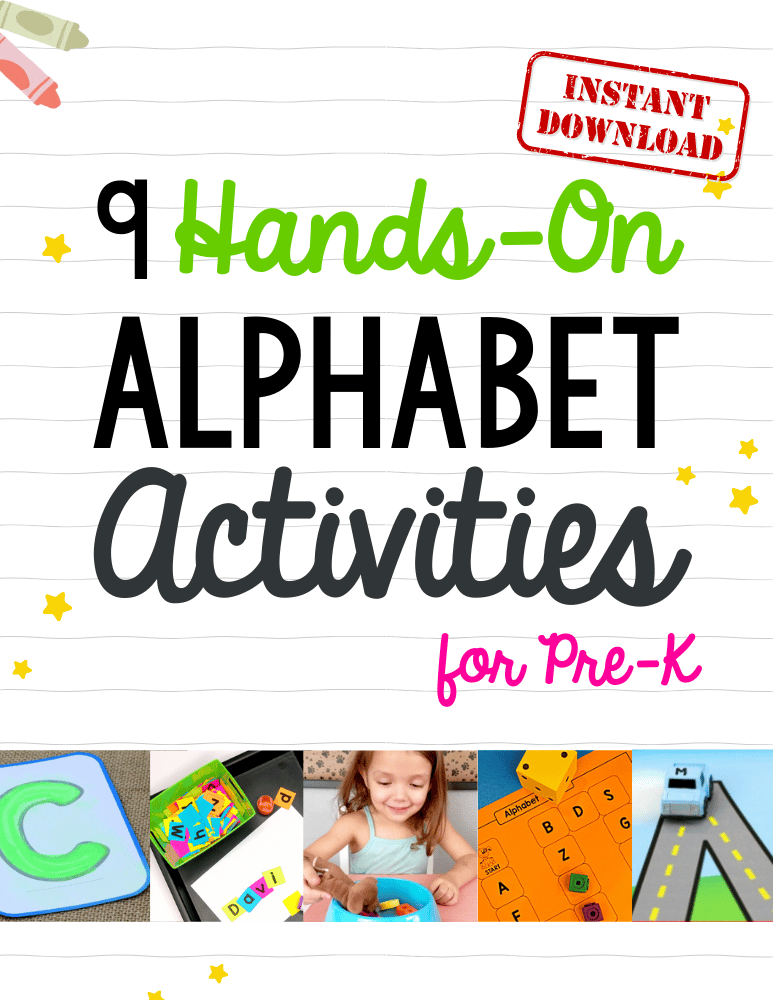 Get the Ultimate Alphabet Freebie Bundle - Pre-K Pages
