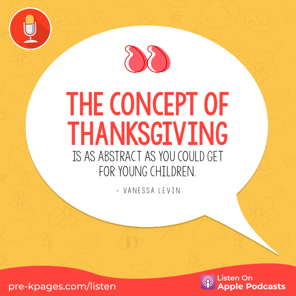 Thanksgiving Activities in Preschool